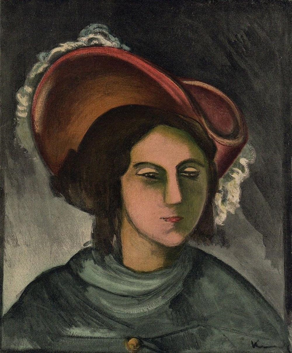 Maurice de Vlaminck | Portrait de Madeleine (1958) | MutualArt
