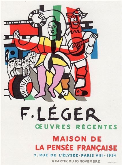 Fernand Léger | Leger (1881-1955) (1959) | MutualArt