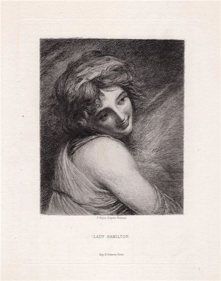 George Romney | Lady Hamilton (1879) | MutualArt