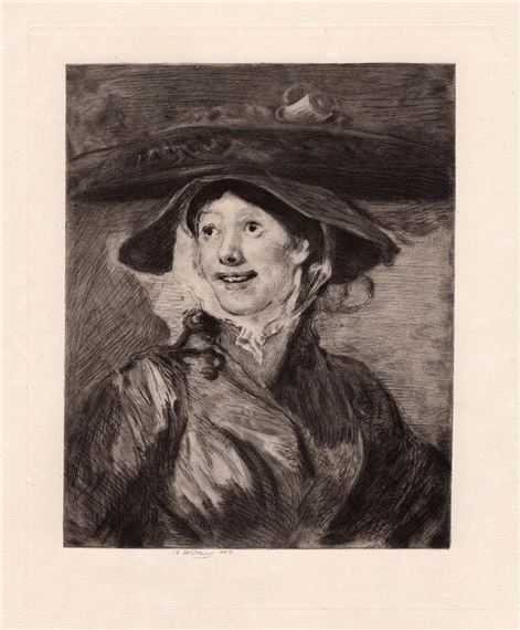 William Hogarth | A Shrimp Girl (1886) | MutualArt