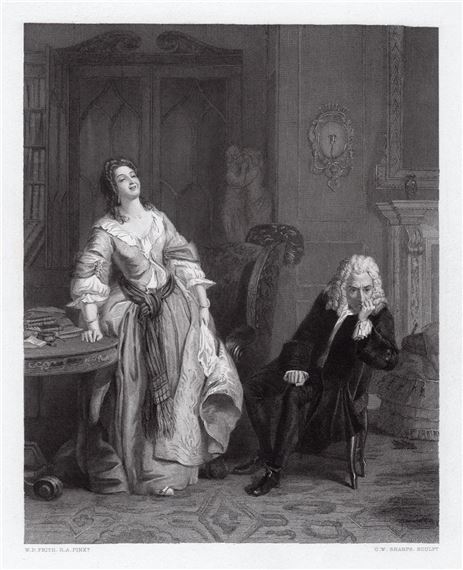 William Powell Frith | The Rejected Poet (1867) | Artwork performance ...