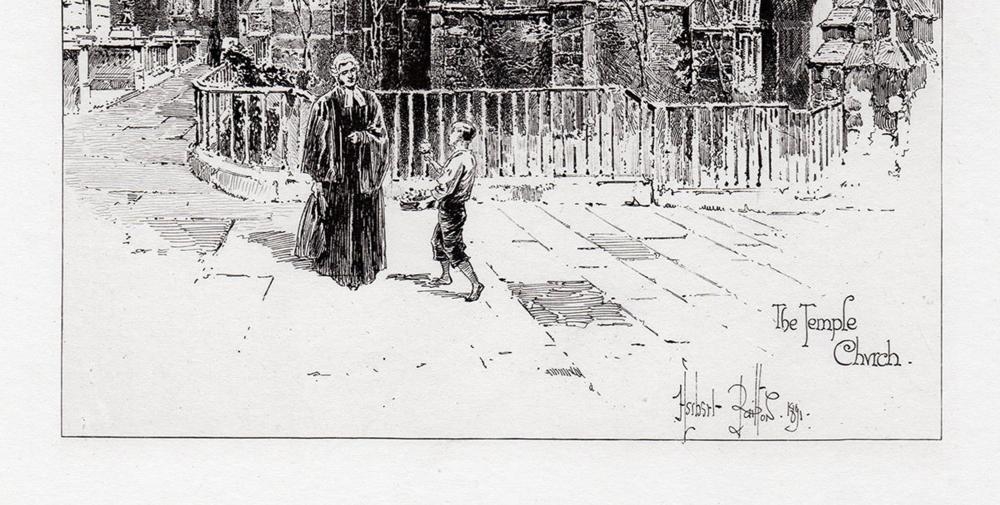 Herbert Railton | The Temple Church | MutualArt