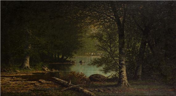 Carl Christian Brenner | 1863, signed and dated lower right, depicting ...