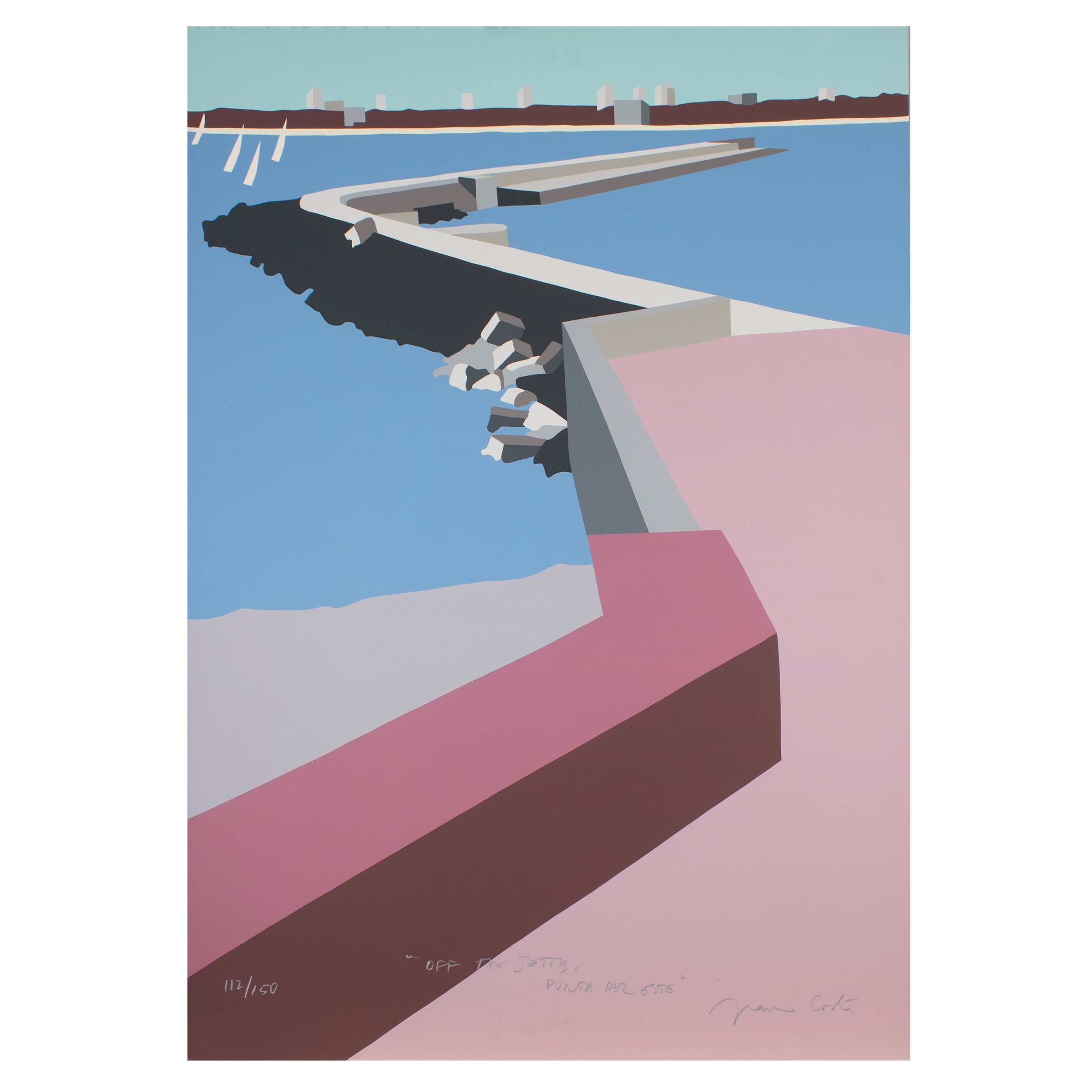 Franco Costa | Off the Jetty, Punta del Este | MutualArt
