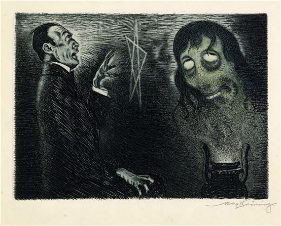 Max Brüning | Lotto composto di 2 incisioni (1925) | MutualArt