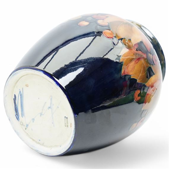 William Moorcroft | William Moorcroft vase decorated in the leaves and ...