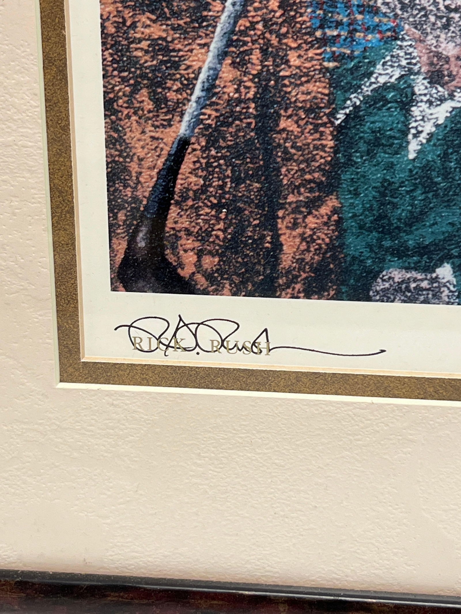 Rick Rush | Rick Rush Signed LE Lithograph Golden Bear #1043/2000 ...