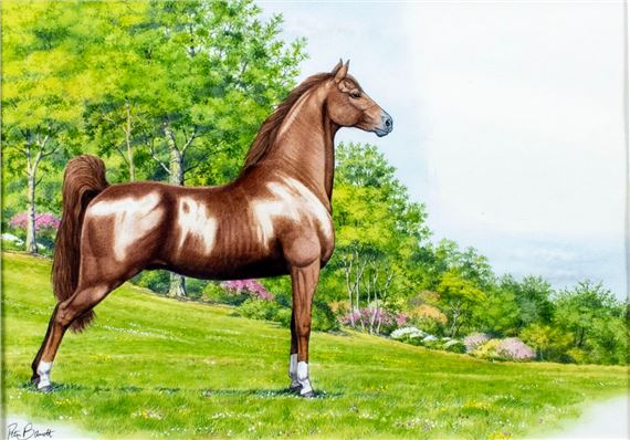 Peter Barrett | Saddlebred Horse (1985) | MutualArt