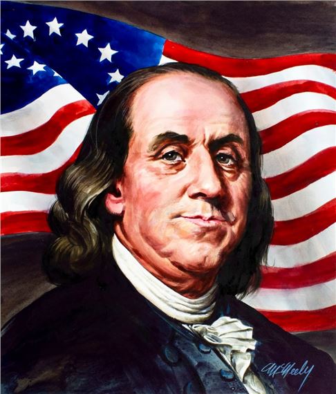 Tom McNeely | Benjamin Franklin (titled on verso (2006) | MutualArt