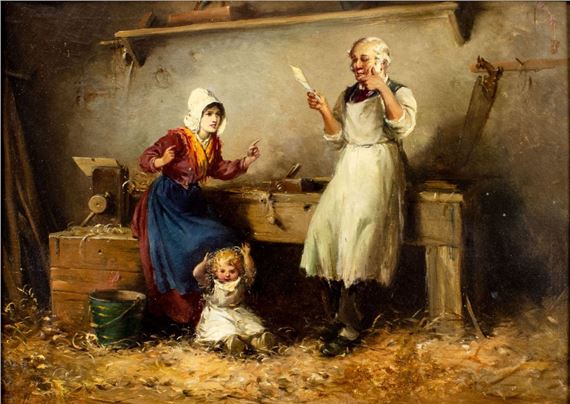 Alexander Rosell | Reading a Letter | MutualArt