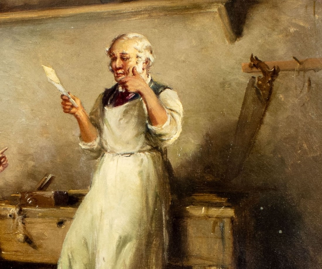 Alexander Rosell | Reading a Letter | MutualArt