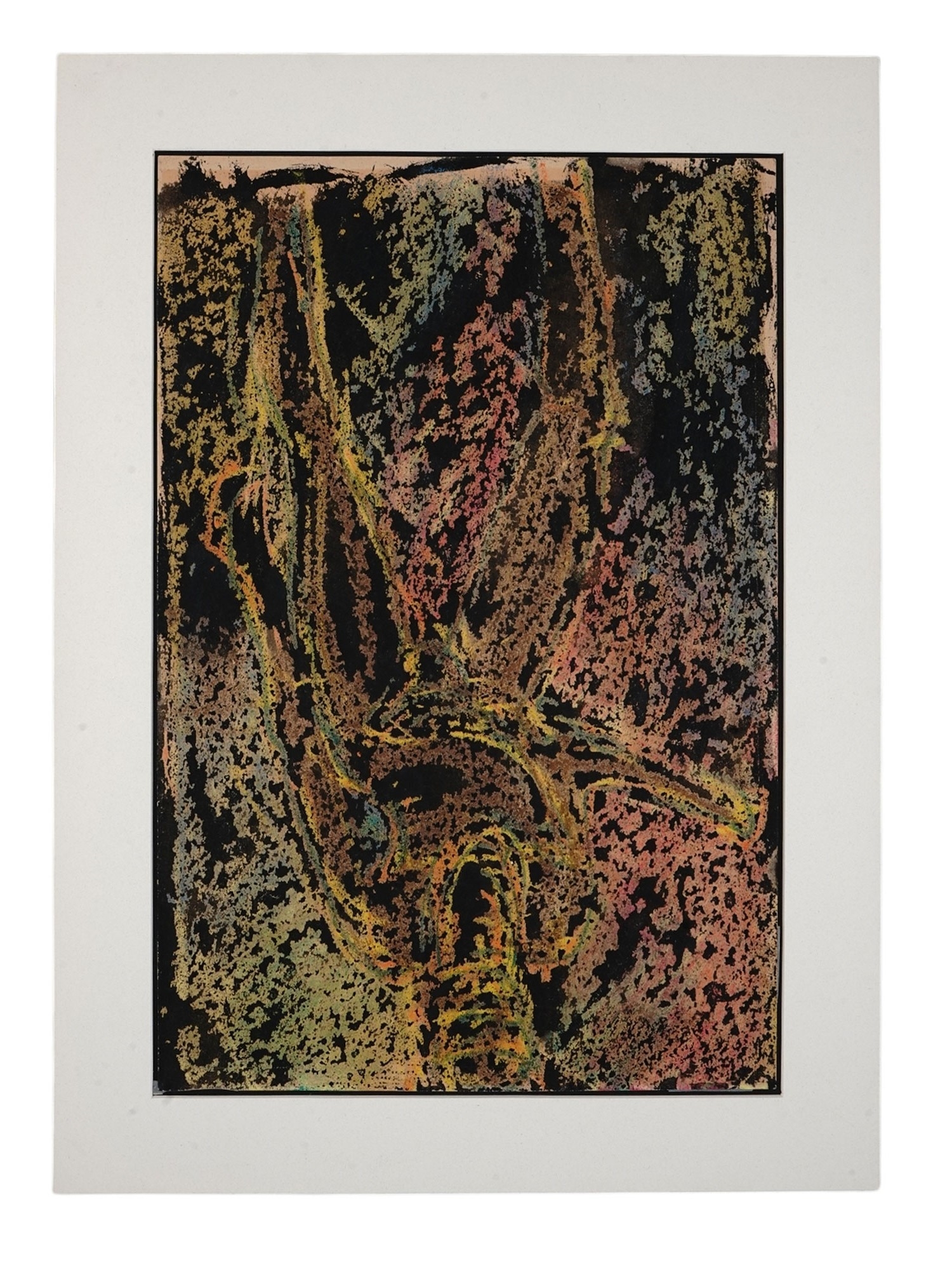 Arthur Beatty | Abstract composition with a human figure | MutualArt