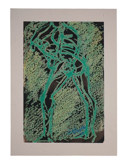 Arthur Beatty | Abstract composition with a human figure (79) | MutualArt
