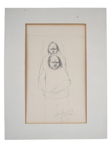 Lucas Johnson | Hombre Caminando (Man Walking) (1968) | MutualArt
