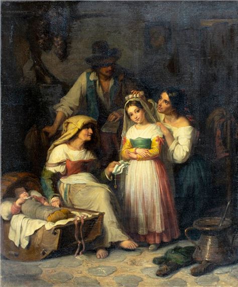 Giuseppe Mazzolini | Family Scene | MutualArt