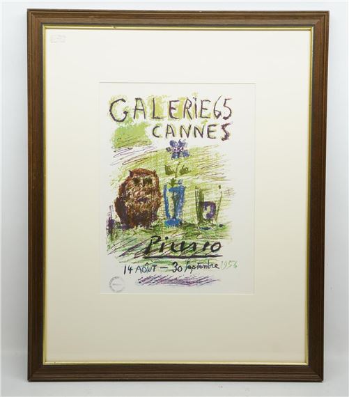 Pablo Picasso | Pablo Picasso, Galerie Cannes (1956) | MutualArt