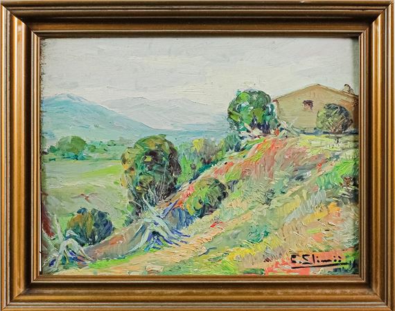 Camil Llimós Aubí | Paisaje rural (1906) | MutualArt