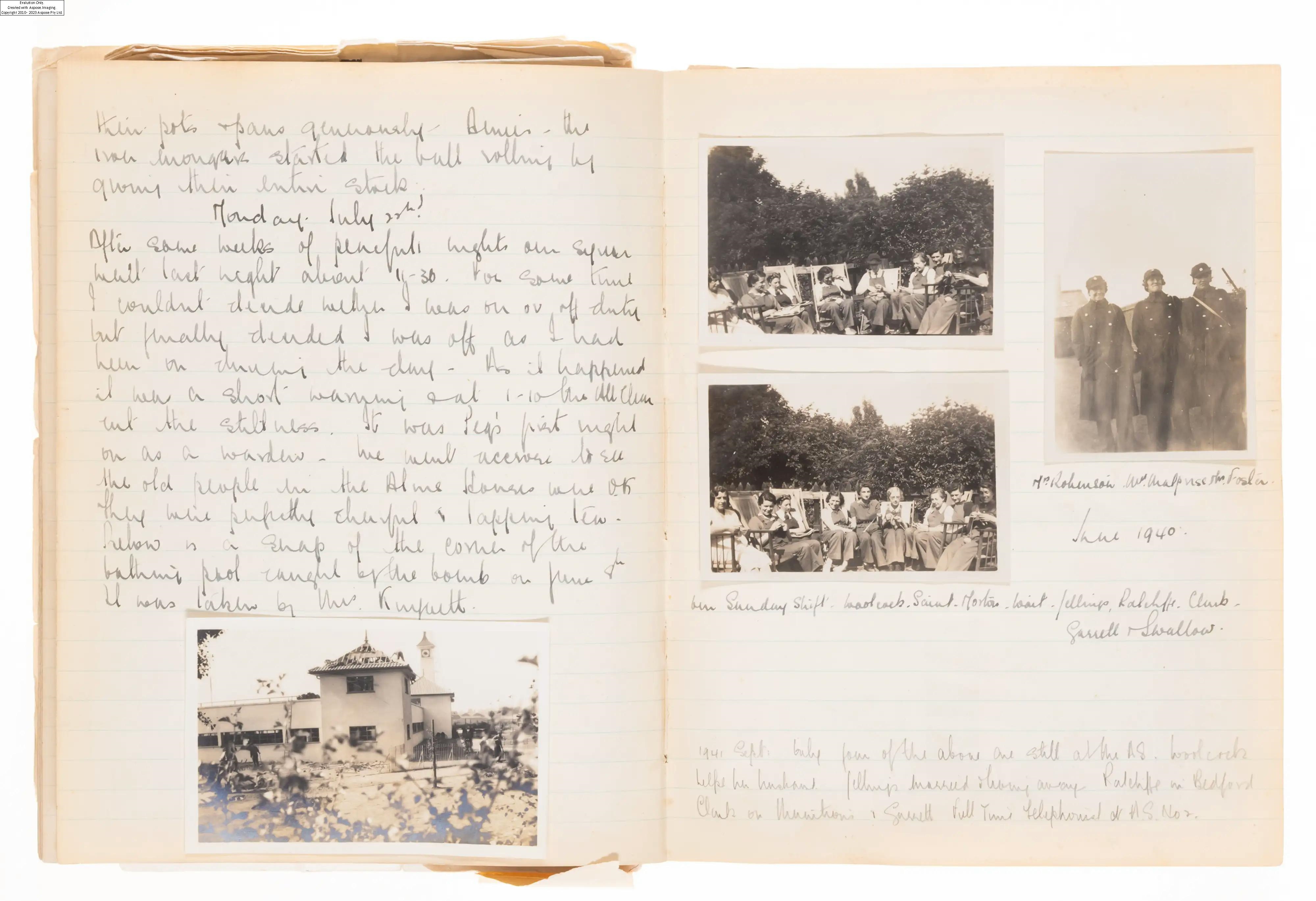 Iris Davies | Diary of a British Second World War Civil Defence ...