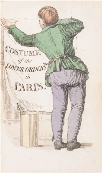 Thomas Lord | Costume of the Lower Orders in Paris (1820) | MutualArt