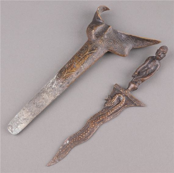 Blade | A bronze Kris dagger | MutualArt