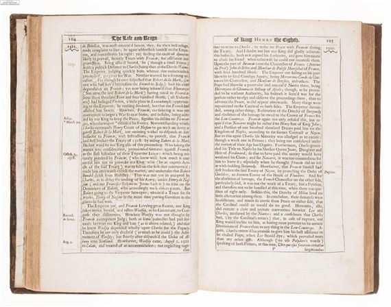 M. Clark | he Life and Reign of King Henry the Eighth (1682) | MutualArt