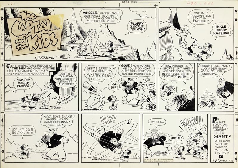 Rudolph Dirks | The Captain and the Kids, 1962 (1962) | MutualArt