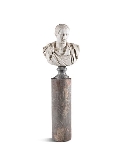 Italian School, 19th Century | PORTRAIT BUST OF JULIUS CAESAR | MutualArt