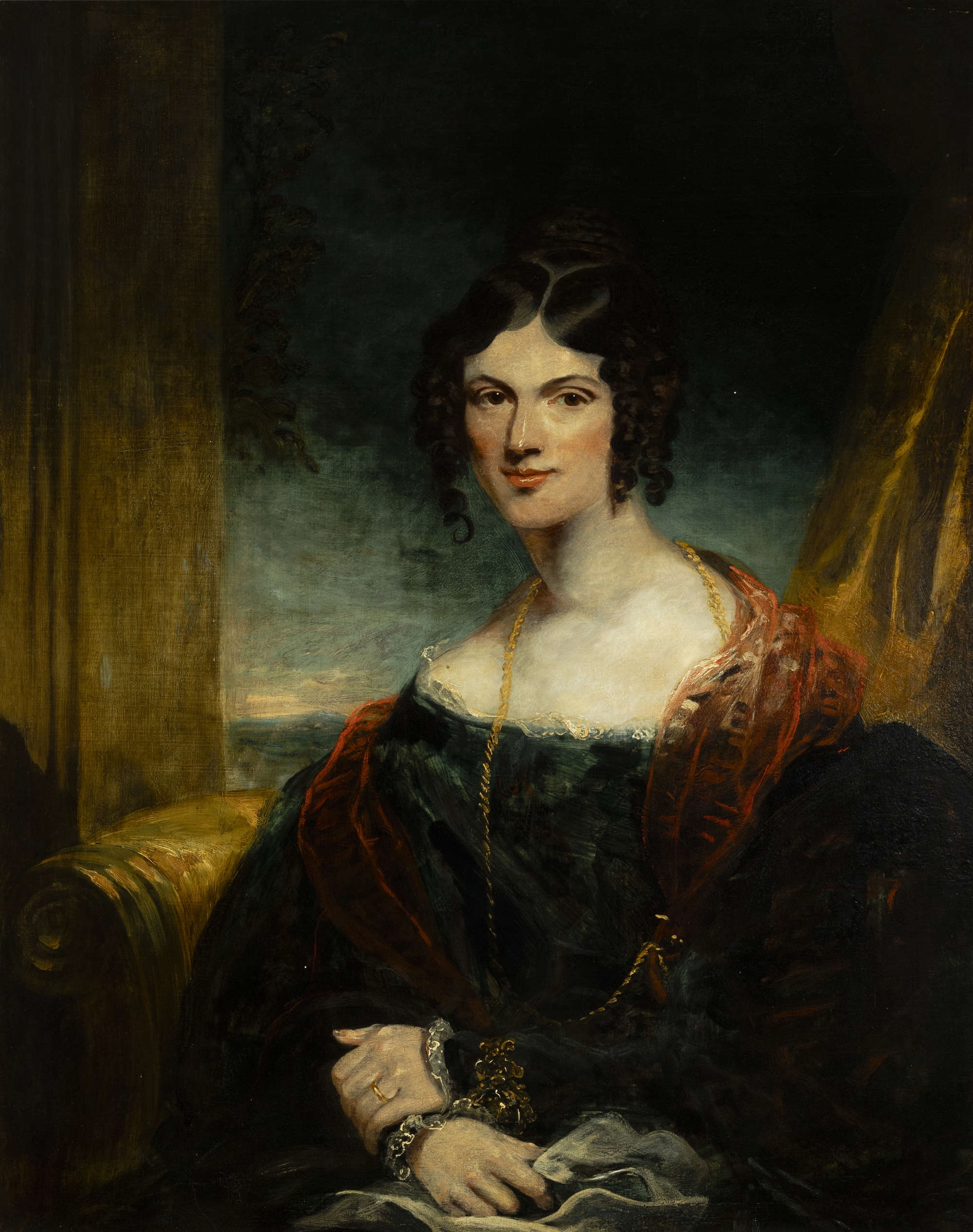 British School, 20th Century | Portrait of Esther Lowe Peacock | MutualArt