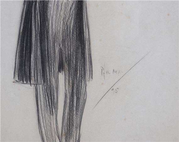 Philip William May | Phil May Drawing of a Gentleman | MutualArt