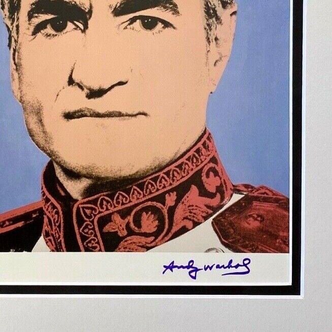 Andy Warhol | The Shah & The Queen of IRAN, A Pair of ANDY WARHOL ...