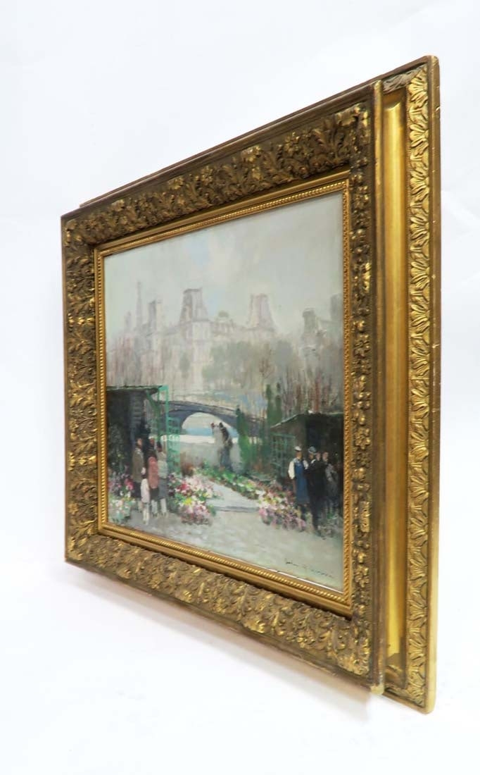 Jules René Hervé | Jules Rene Herve (1887-1981) Large O/C, Flower ...