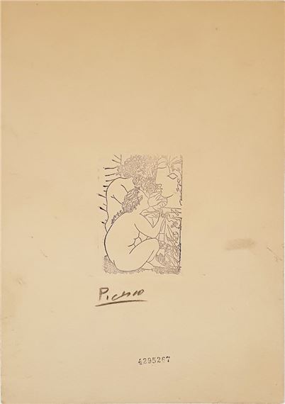 Pablo Picasso | Escultor y Modelo, In Manner of PICASSO ETCHING PRINT ...