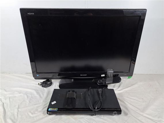 Sharp | Sharp LC-32D44U 31 TV 60HZ with remote and LG | MutualArt
