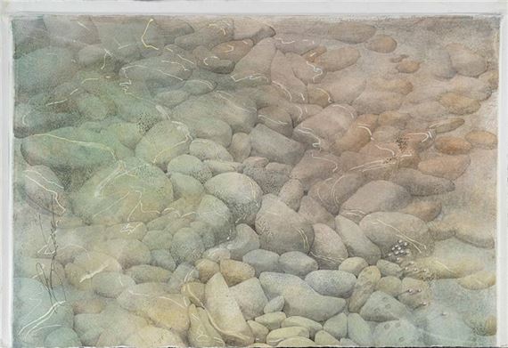 Karen Phillips-Curran | CANADIAN 'TWILIGHT STONES XIII' SIGNED BOTTOM ...