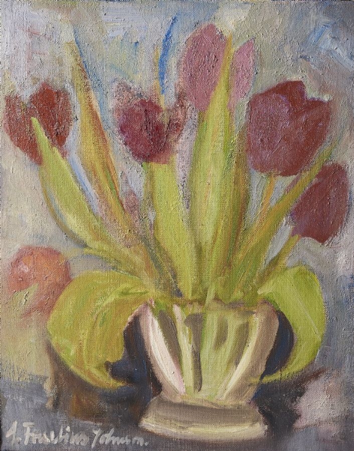 Astrid Forselius-johnson | Still life with flowers | MutualArt