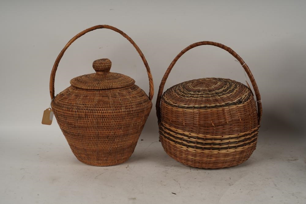Jewelry | A Group of Carib Indian Woven Baskets | MutualArt