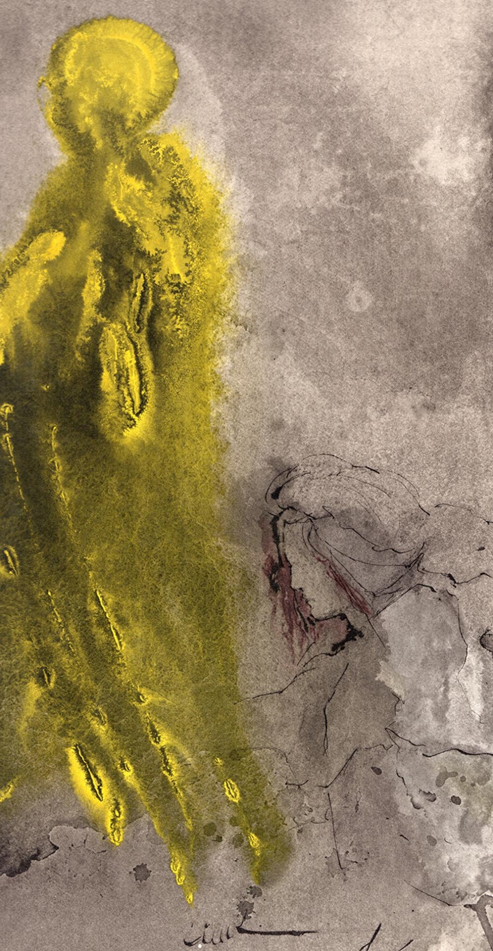 Salvador Dalí | Salvador Dali Mary at the Tomb 1967 Original Lithograph ...