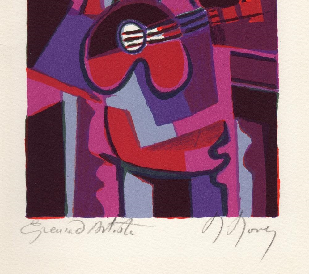 Marcel Mouly | Marcel Mouly Hand signed Lithograph Nature Morte Artist ...