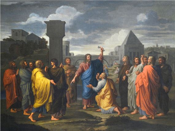 Nicolas Poussin | The Baptism of Christ;The Sacrament of Ordination ...