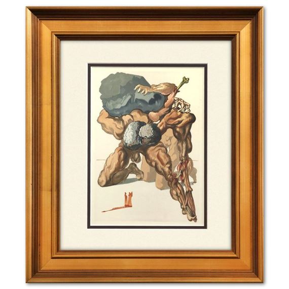 Salvador Dalí | Salvador Dali- Original Color Woodcut on B.F.K. Rives ...
