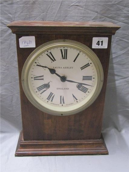 Ashley | LAURA ASHLEY MANTEL CLOCK | MutualArt