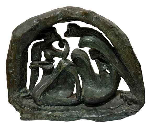 George Koras | Untitled bronze sculpture | MutualArt
