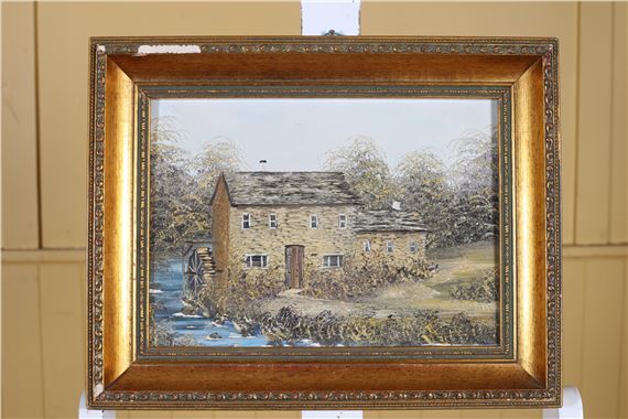Peter Freeman | PETER FREEMAN Mill House Oil on canvas board Bears ...