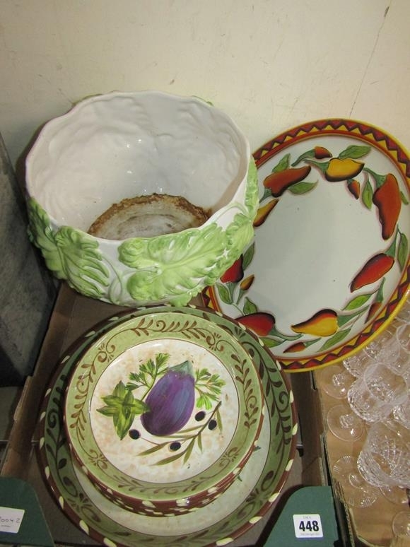 Geoffrey Allen | GEOFFREY ALLEN BOWLS, JARDINERE ETC | MutualArt