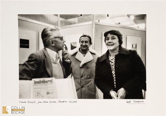 Yvette Troispoux | Portrait of Frank Roussel, Jean Pierre Sudre ...