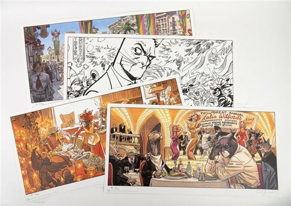 Juanjo Guarnido | Blacksad | MutualArt