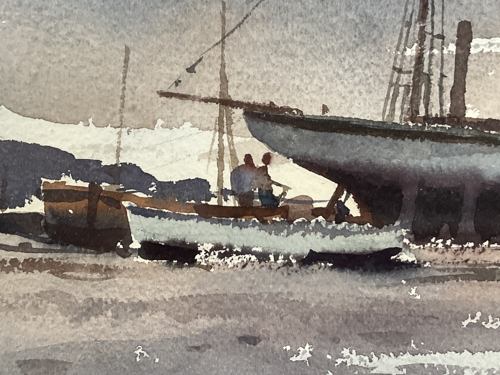 Edward Brian Seago | ‘Yacht on the Stocks’ | MutualArt