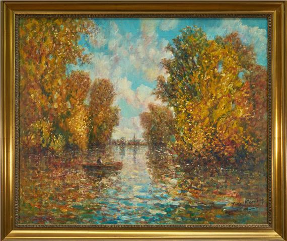 Thomas Patrick Keating | The Boating Lake | MutualArt