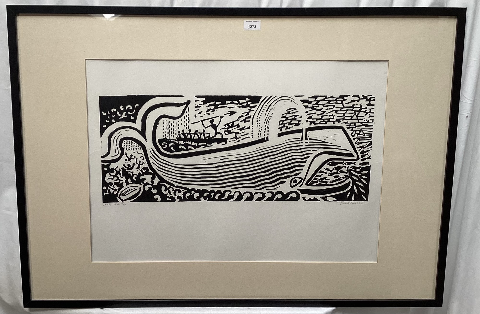 Edward Bawden | Jonah's Whale | MutualArt
