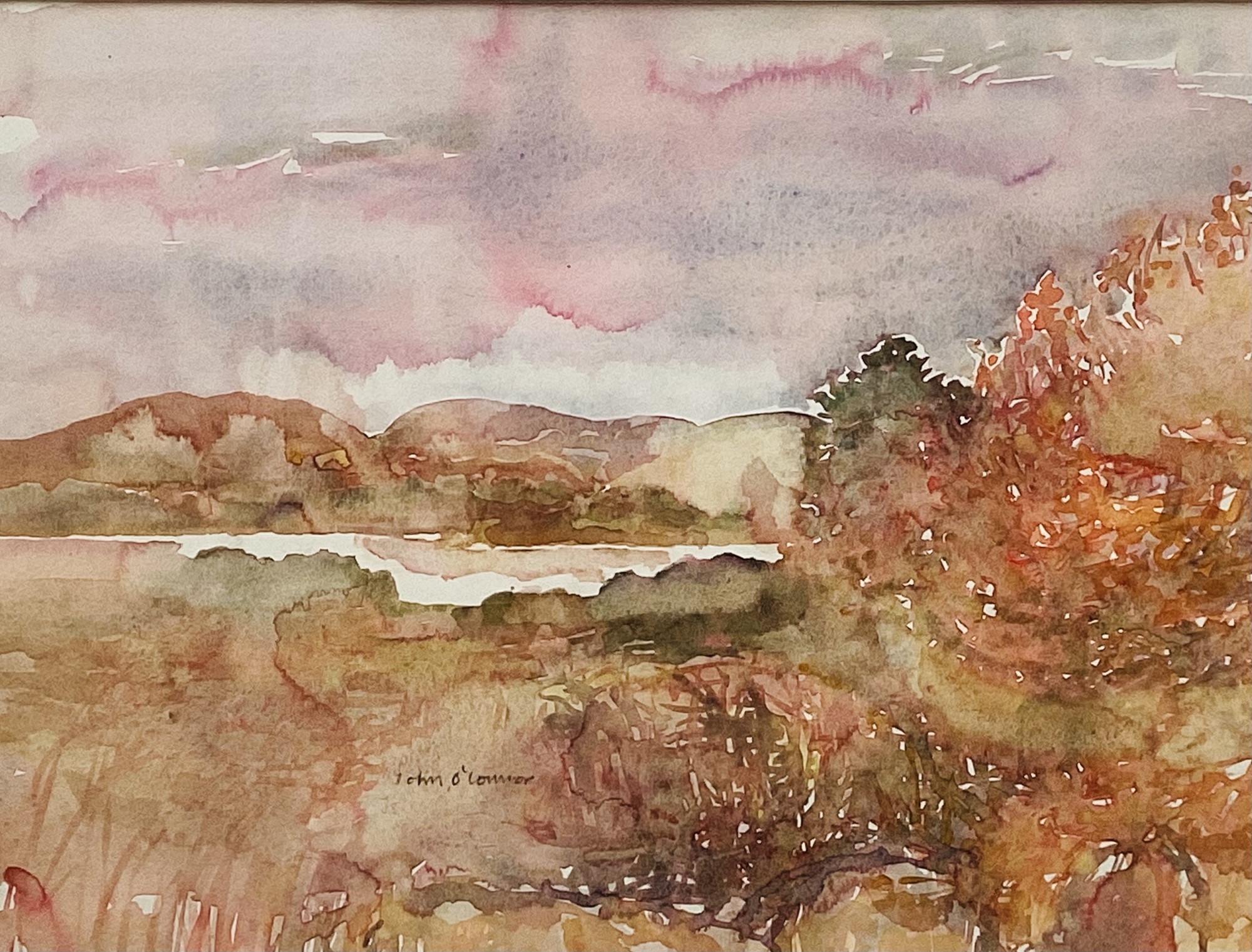 John Scorror O'Connor | Pink Loch | MutualArt